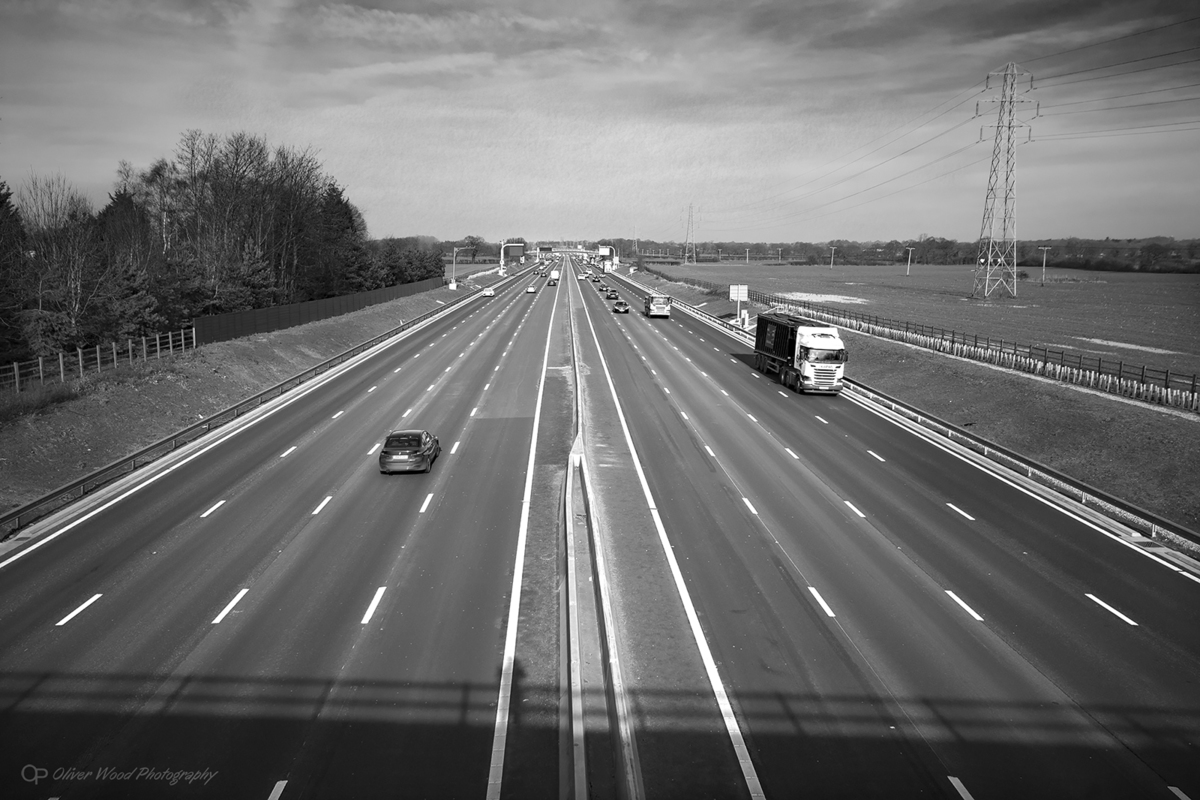 M6 (smart) Motorway – Plumley | Oliver Wood Photography